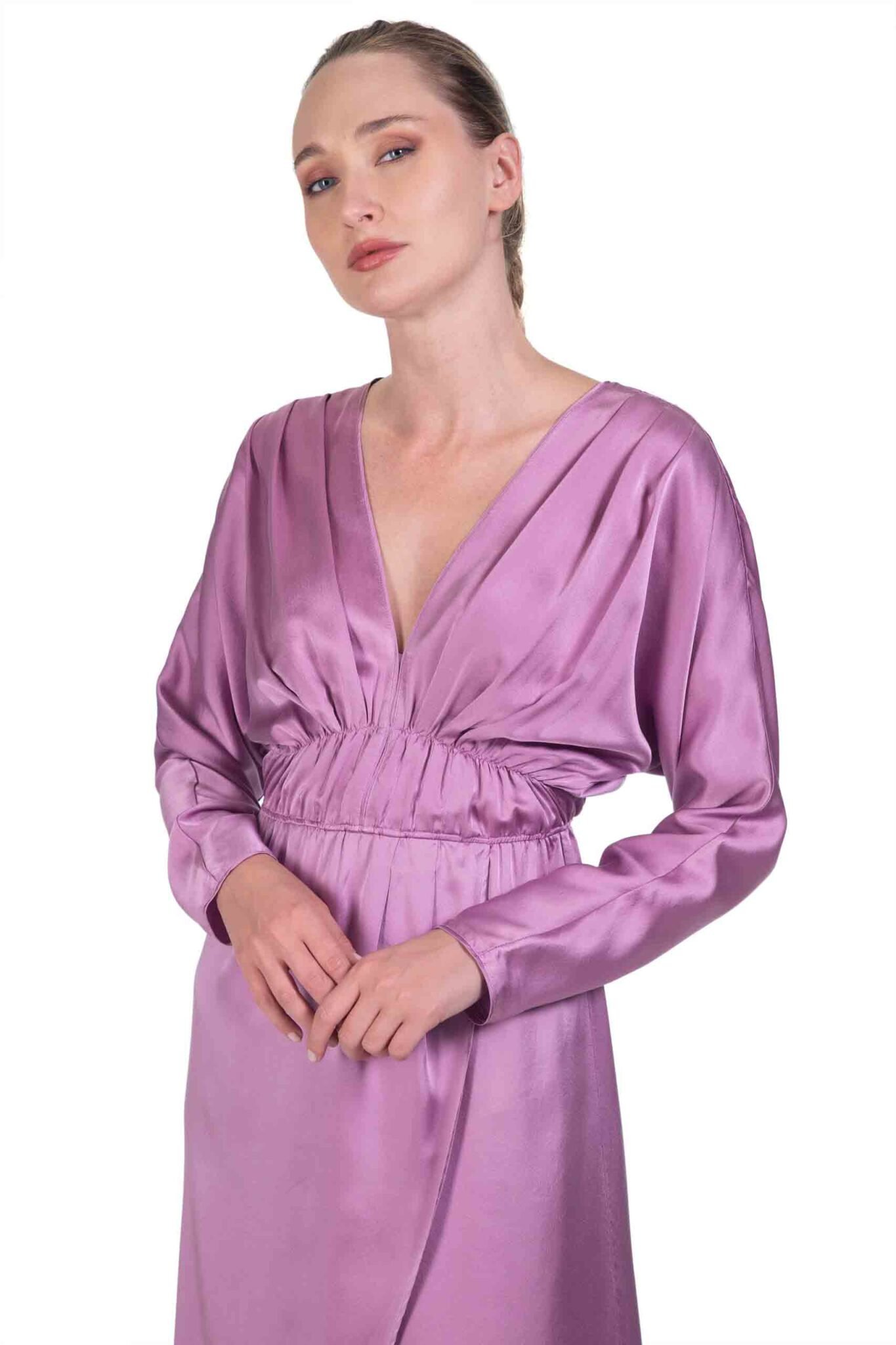 FORTE_FORTE abito in raso di seta - Gemma Boutique